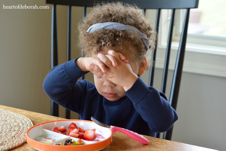 Praying with a Two Year Old