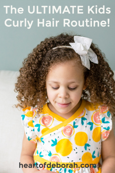 The Ultimate Kid's Curly Hair Routine: Tips For Moisture & Curl Definition