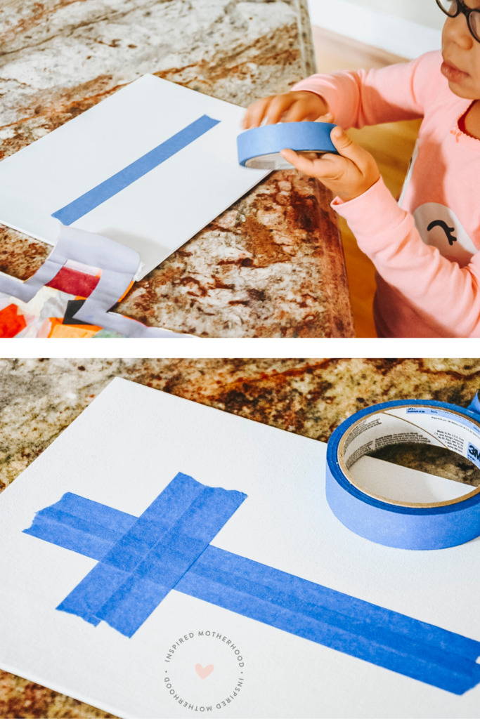 Easy Cross Craft for Preschoolers: Faith Based Art Project for Kids