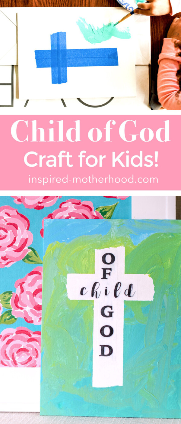 Easy Cross Craft for Preschoolers: Faith Based Art Project for Kids