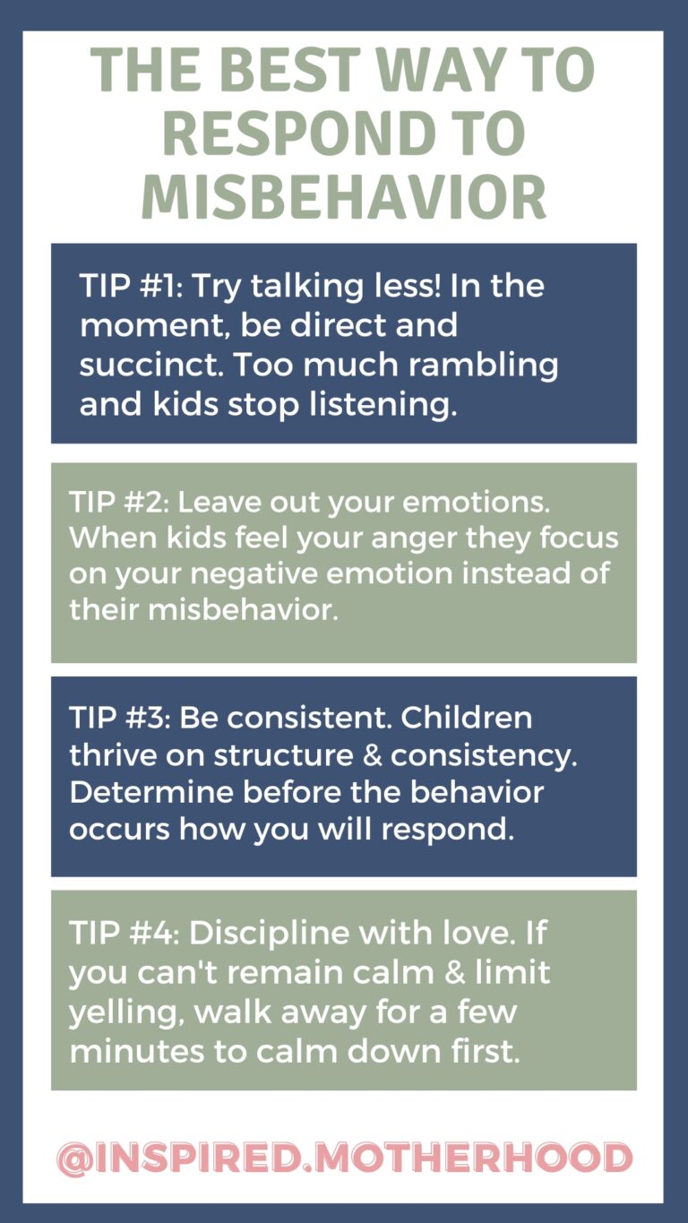 Correcting Behavior: Is Less Talking More Effective With Kids?