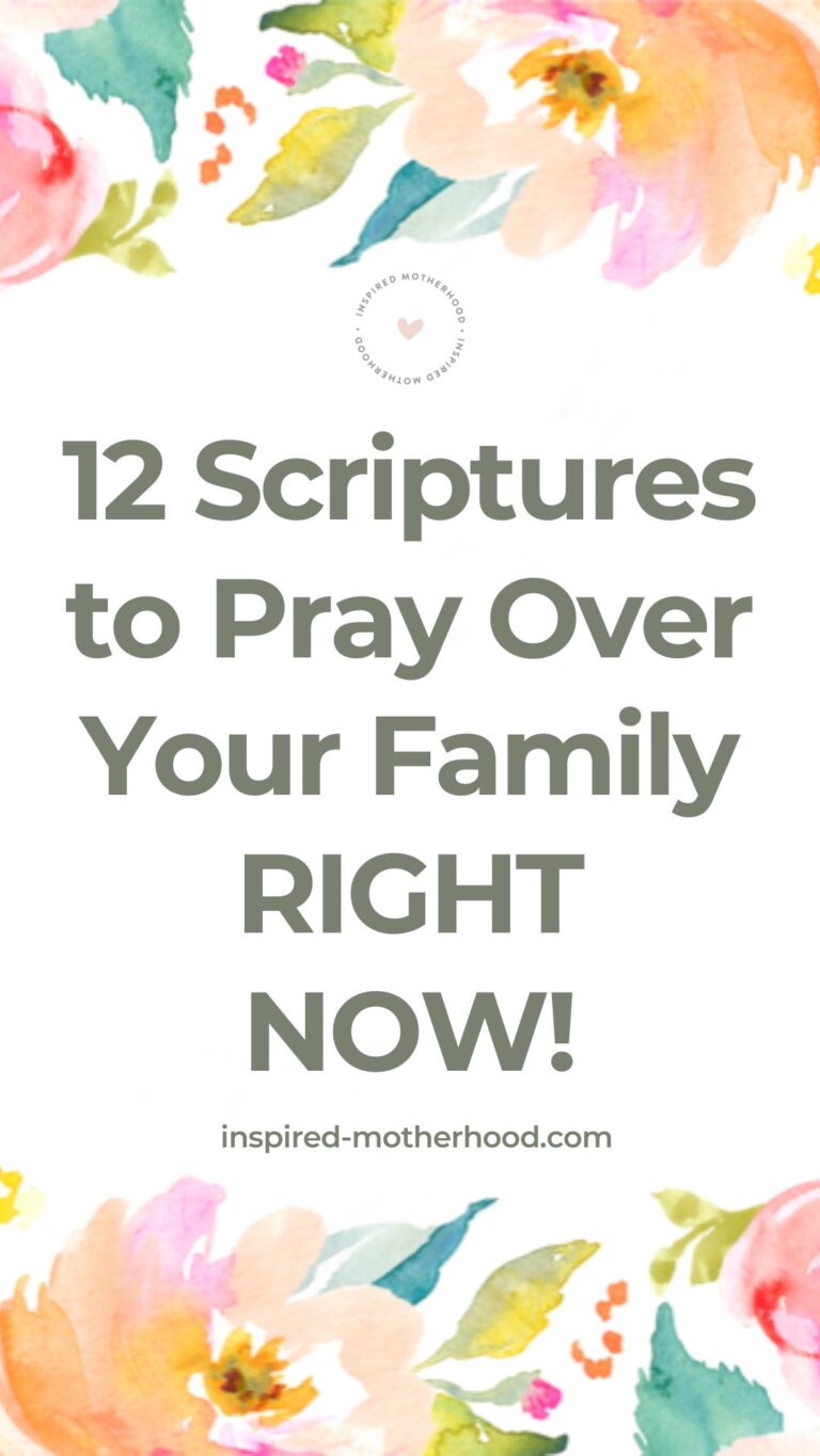 12 Powerful Scriptures to Pray Over Your Family in 2024